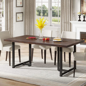 17 Stories Eastway 70.86" Dining Table & Reviews | Wayfair