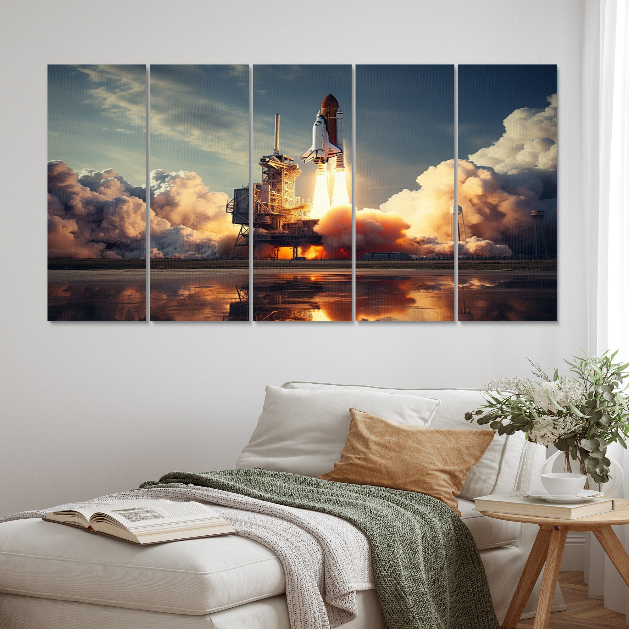 epic space shuttle launch