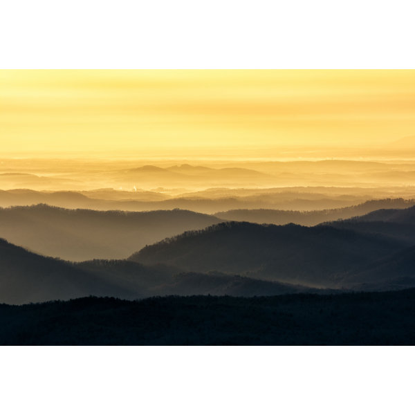 Millwood Pines Blue Ridge Mountain by Victorellison - Wrapped Canvas ...