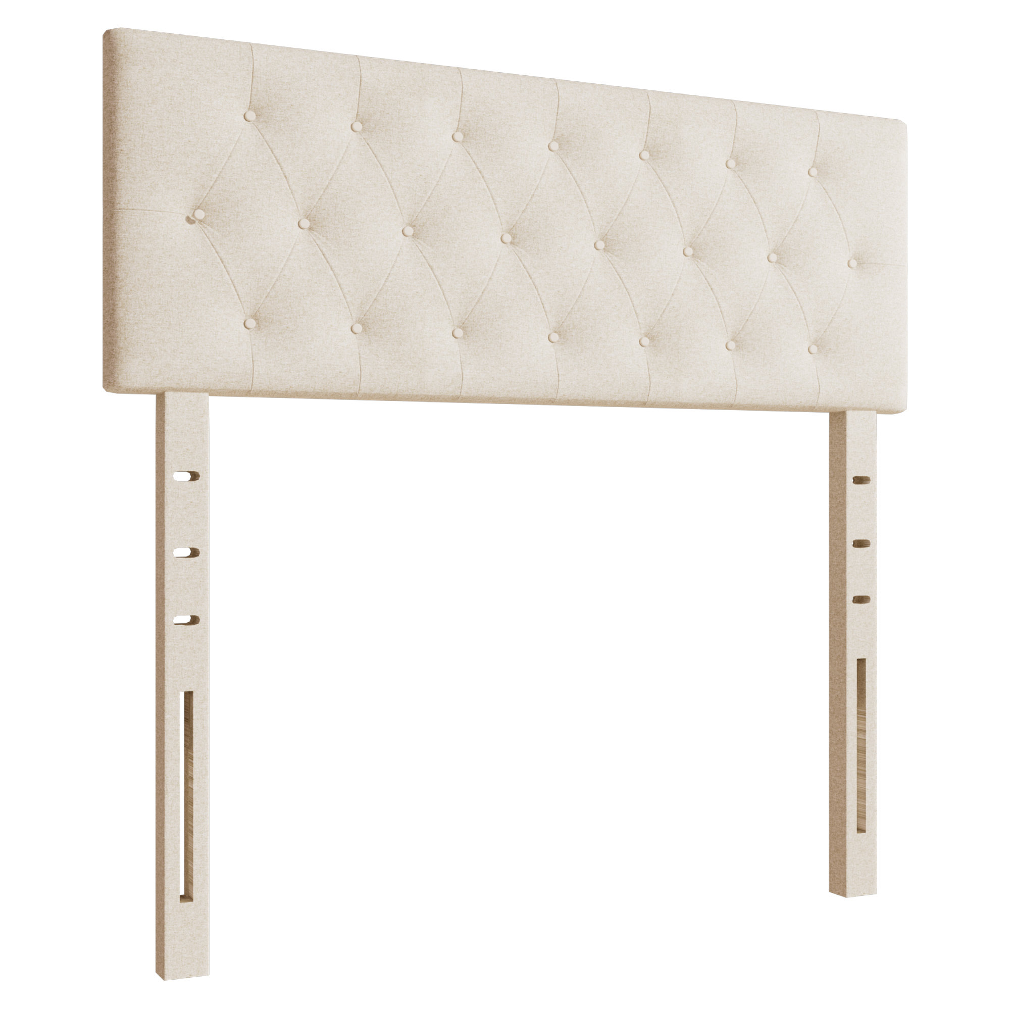 Lark Manor™ Tufted Upholstered Headboard, Solid Wood Head Board with ...