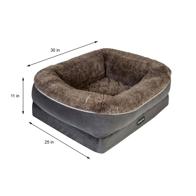 Beautyrest Ultra Plush Cuddler Pet Bed & Reviews | Wayfair