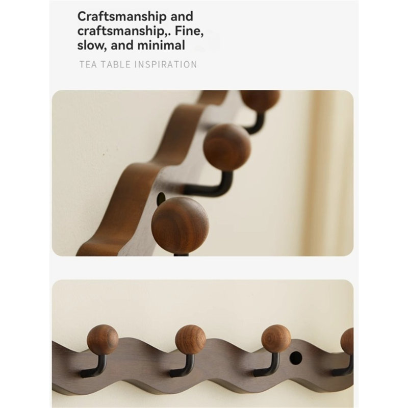 Lark Manor™ Aydain Freestanding 6 - Hook Wall Mounted Coat Rack | Wayfair