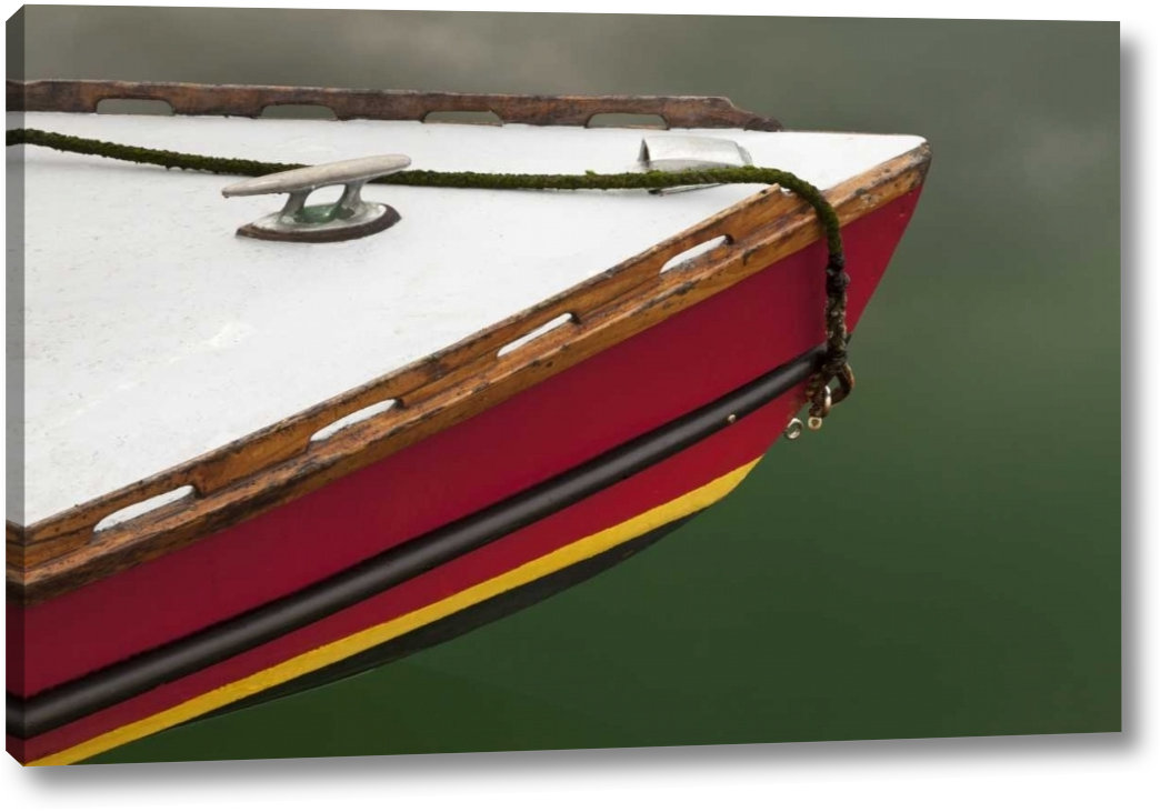 Breakwater Bay Wa, Deer Harbor Bow of Boat at Orcas Island by Don ...