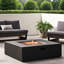 Latitude Run® No Assembly Fire Table Tank - 50,000 Outdoor Pit, Dark ...