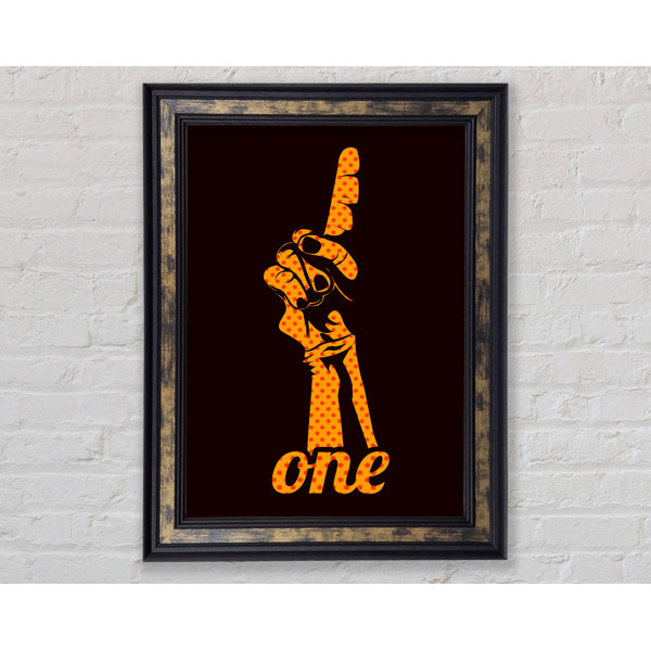 Canora Grey One - Single Picture Frame Print | Wayfair.co.uk