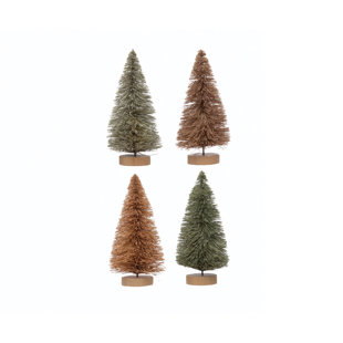 Farmhouse & Rustic Tabletop Trees Holiday Decorative Accents | Birch Lane