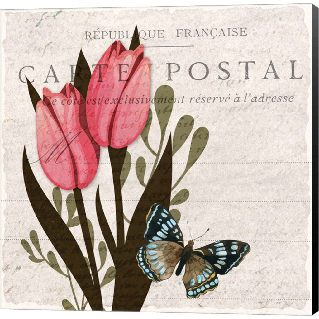 Ophelia & Co. Tulip Postcard 1 by Kimberly Allen - Wrapped Canvas ...