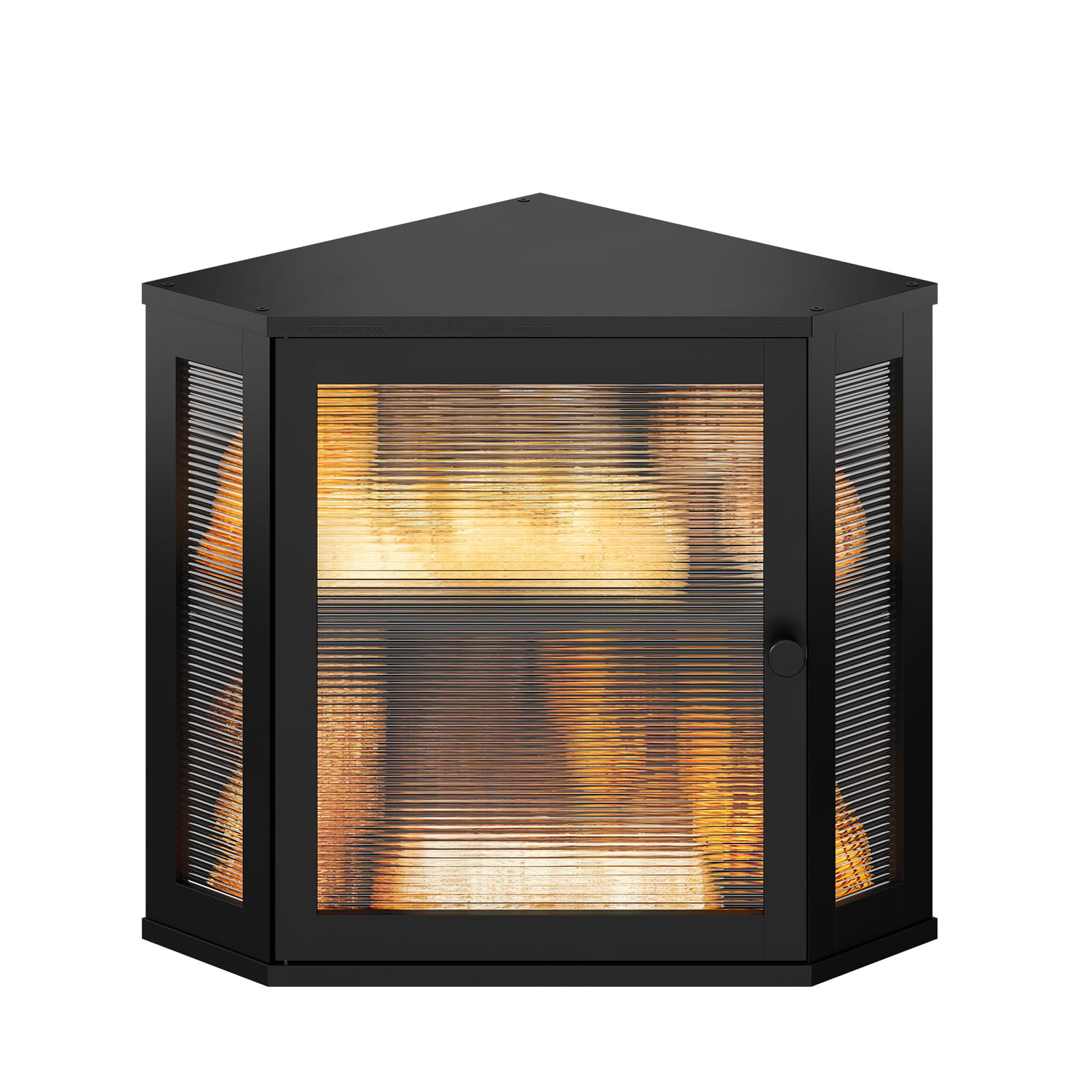 Hokku Designs Corner Bread Box For Kitchen Countertop,Farmhouse Acrylic ...