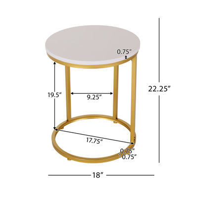 Everly Quinn End Table | Wayfair