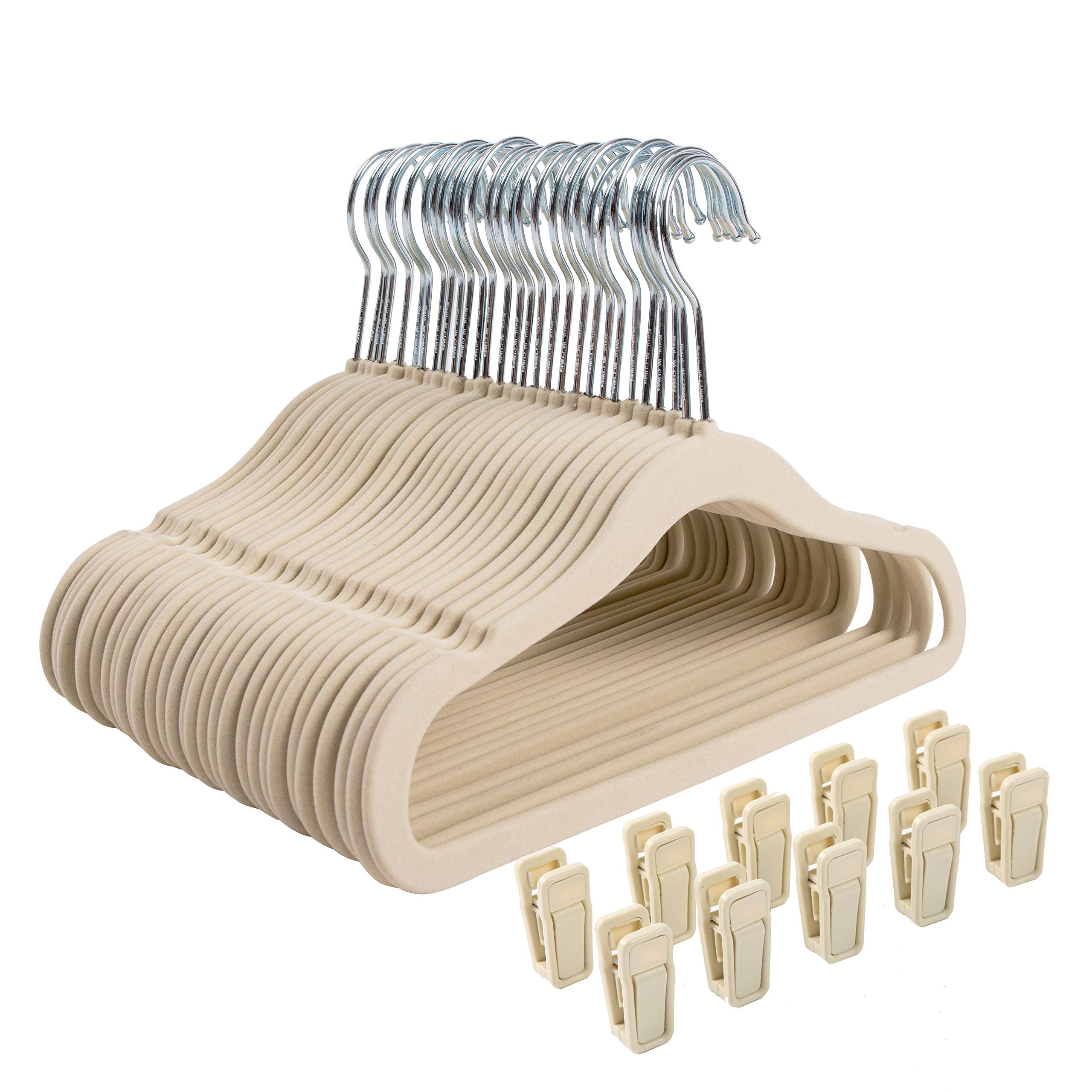 Latitude Run® Non-Slip Clothes Hanger For Baby And Kids 30-Pack Velvet ...