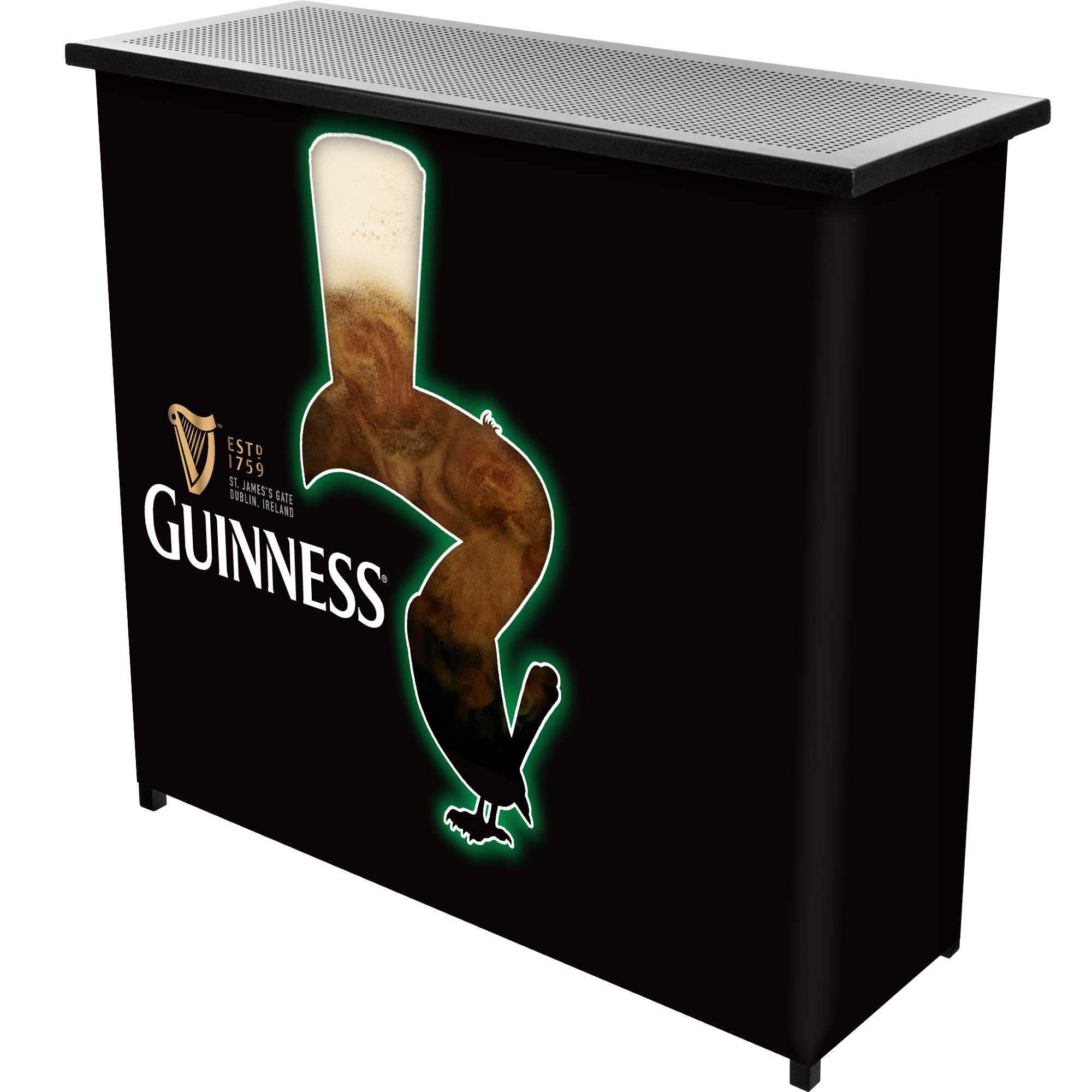 Trademark Global Guinness Bar with Wine Storage | Wayfair