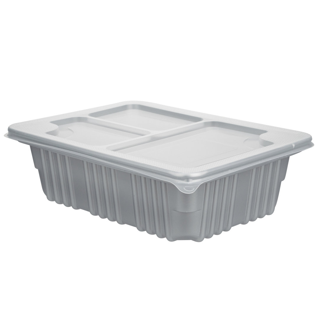 Restaurantware-Futura 33.8 Ounce Meal Prep Boxes With Lids, 100 ...