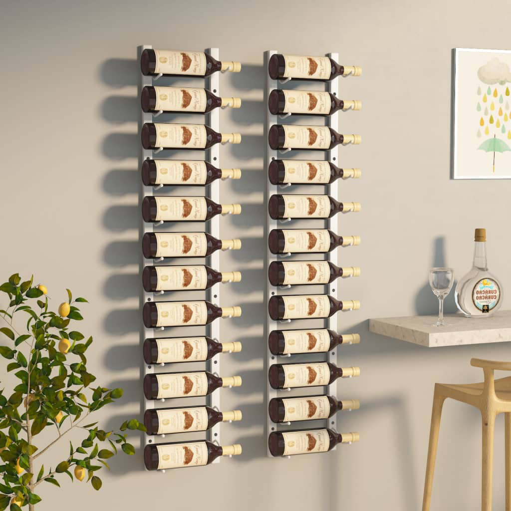 Fairmont Park Jerald 12 Bottle Wall Mounted Wine Rack | Wayfair.co.uk