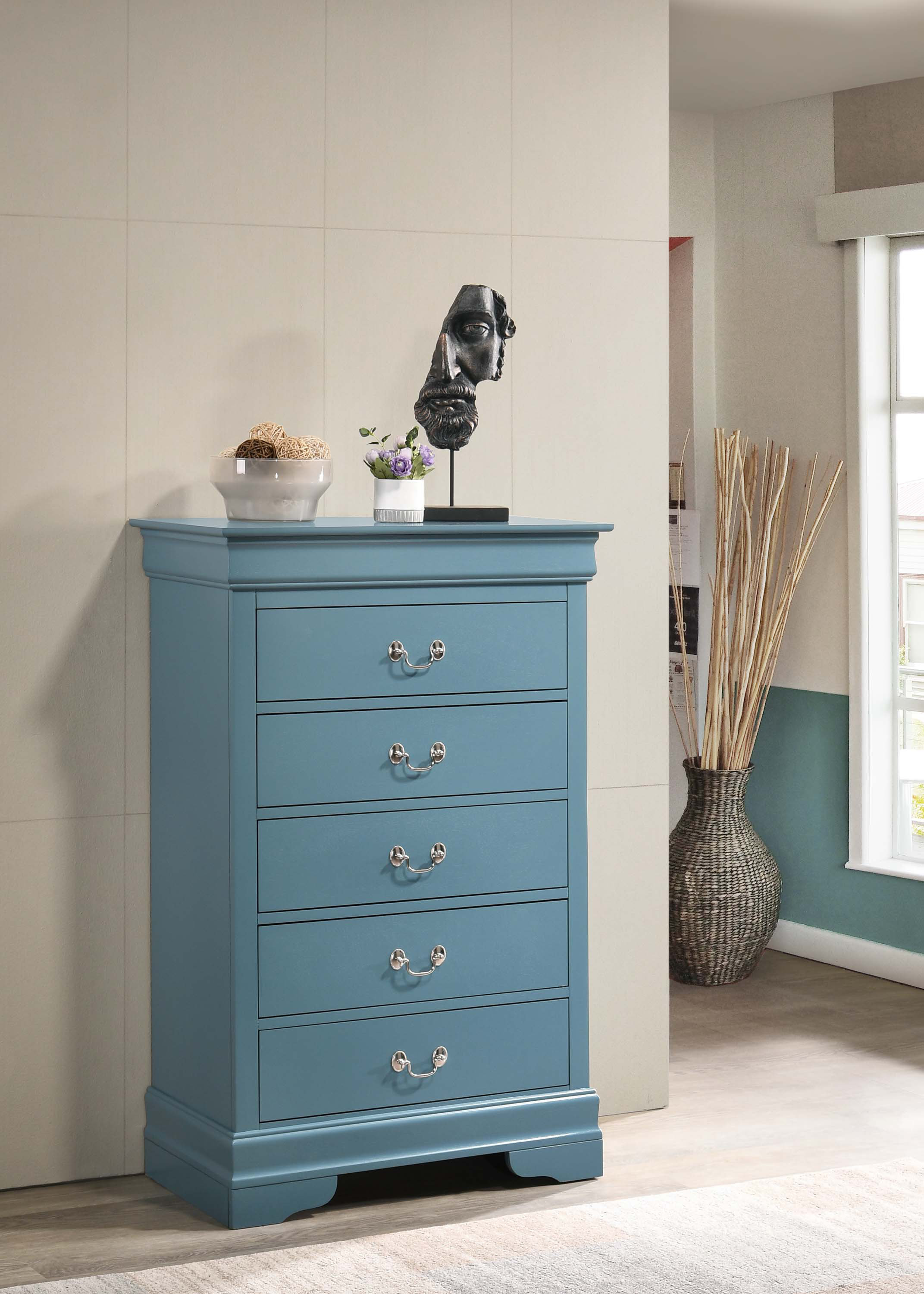 Red Barrel Studio® Charming Teal Storage Chest For Classic Decor | Wayfair