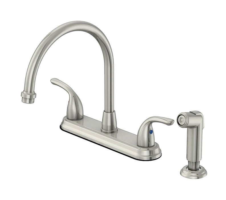 OakbrookCollection Oakbrook Collection Kitchen Faucet with Side Spray ...