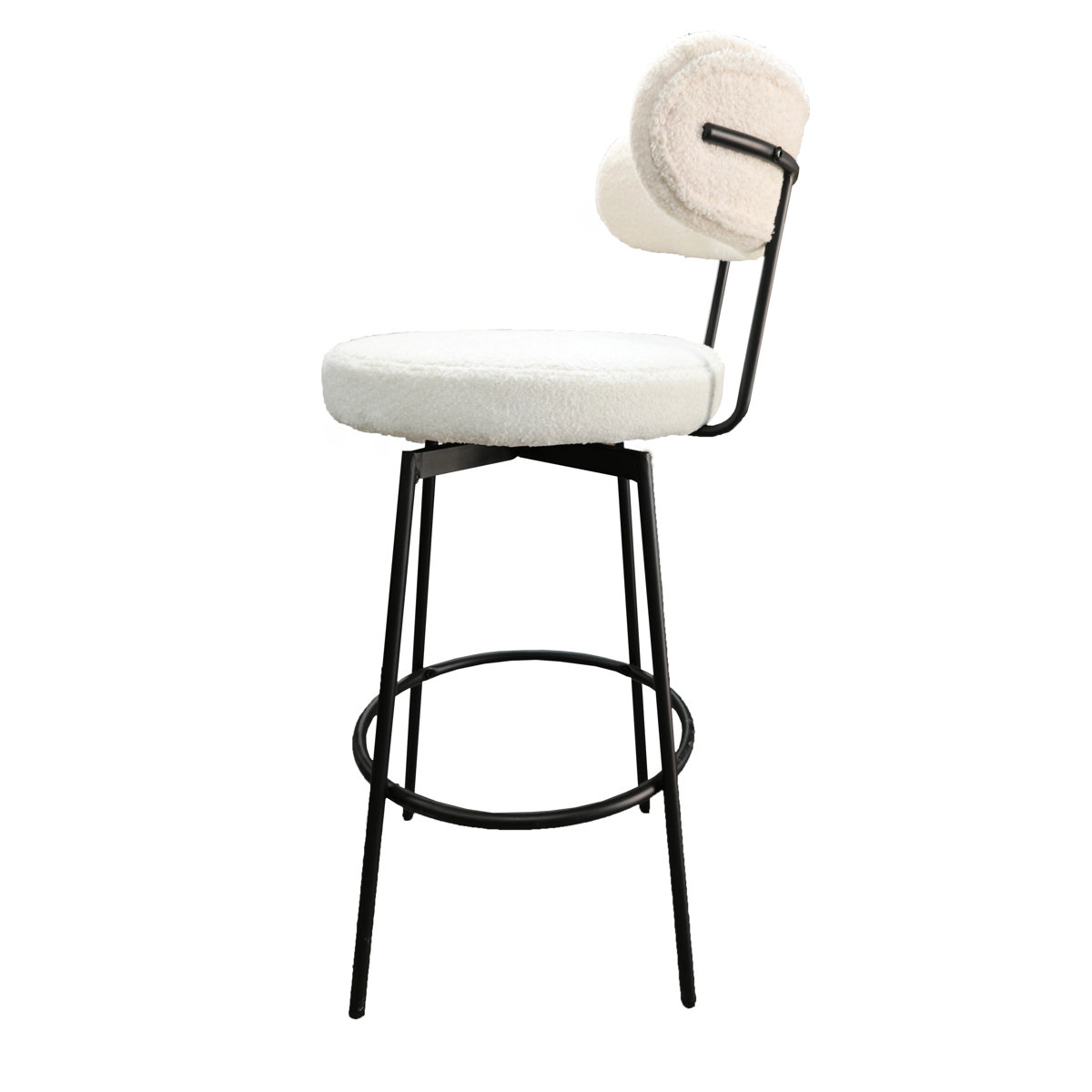 Hokku Designs Boucle Bar Stool & Reviews | Wayfair