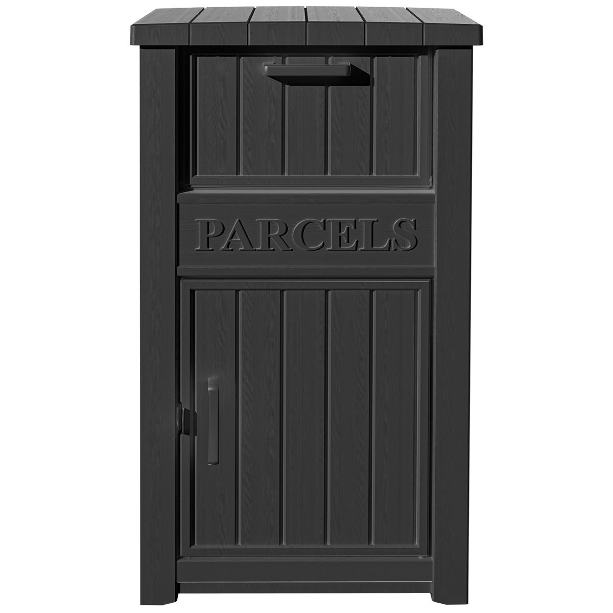 LHBcraft Resin Package Drop Box, Lockable Package Delivery and Outdoor ...