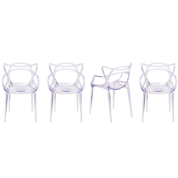 Heavenly Collection Ruby Stacking Side Chair | Wayfair