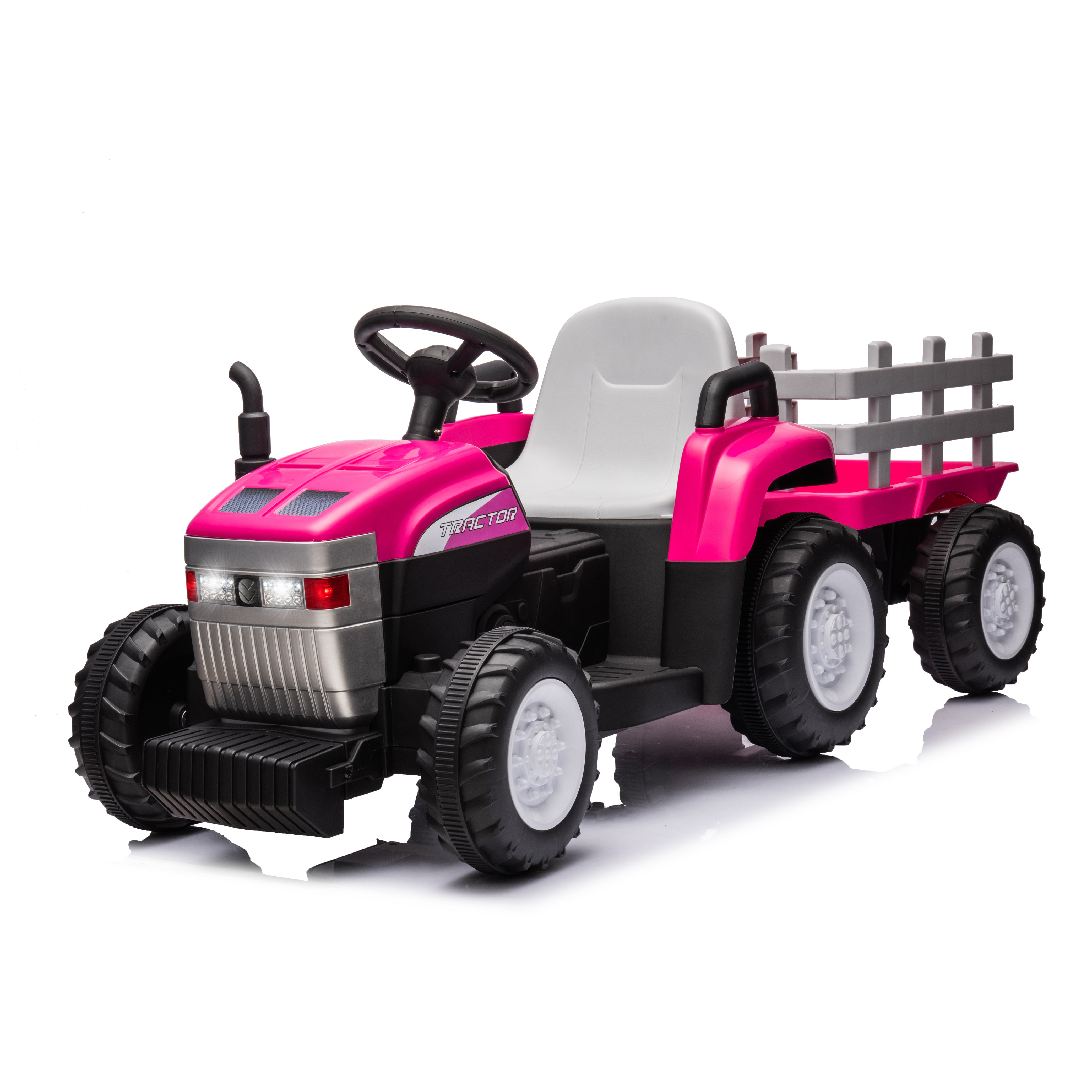 IANIYA 12V Battery-Powered Ride On Tractor with Remote Control | Wayfair