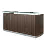 Safco Products Company Medina Rectangular Wood Reception Desk & Reviews ...