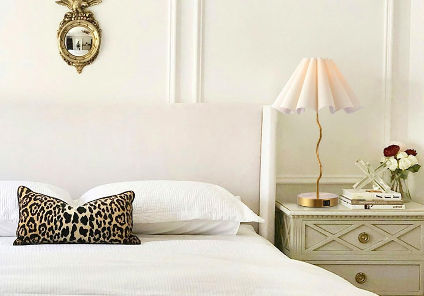 Mercer41 Chikamma Modern Single Table Lamp for Night Stands Beside Lamps Gold | Wayfair