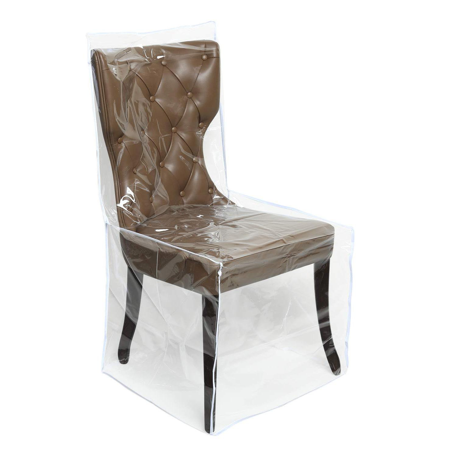Symple Stuff Alexsus All Cover In Plastic Dinning Chair Covers, Heavy ...