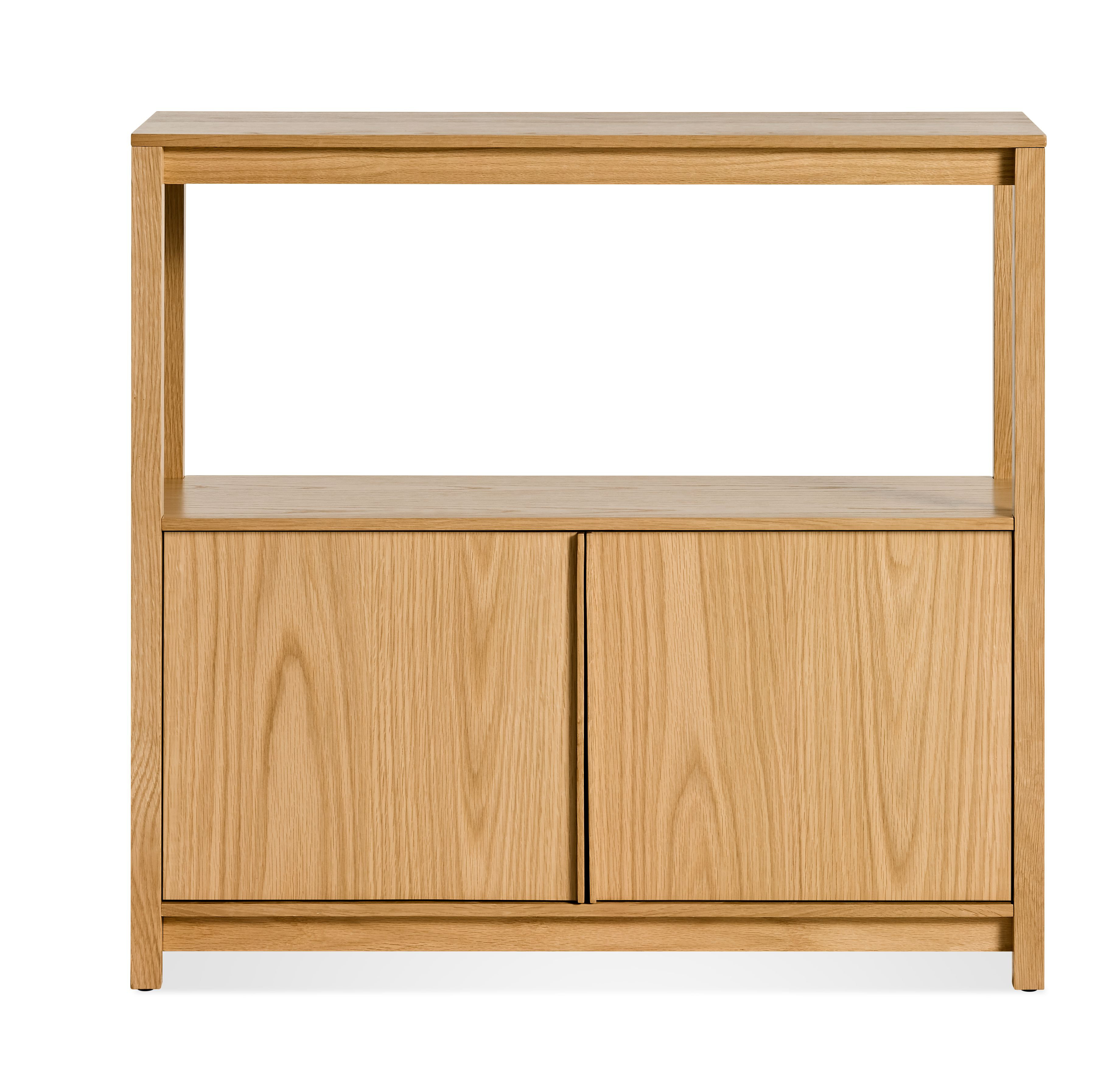 Blu Dot Open Plan Small Low Bookcase with Storage | Wayfair