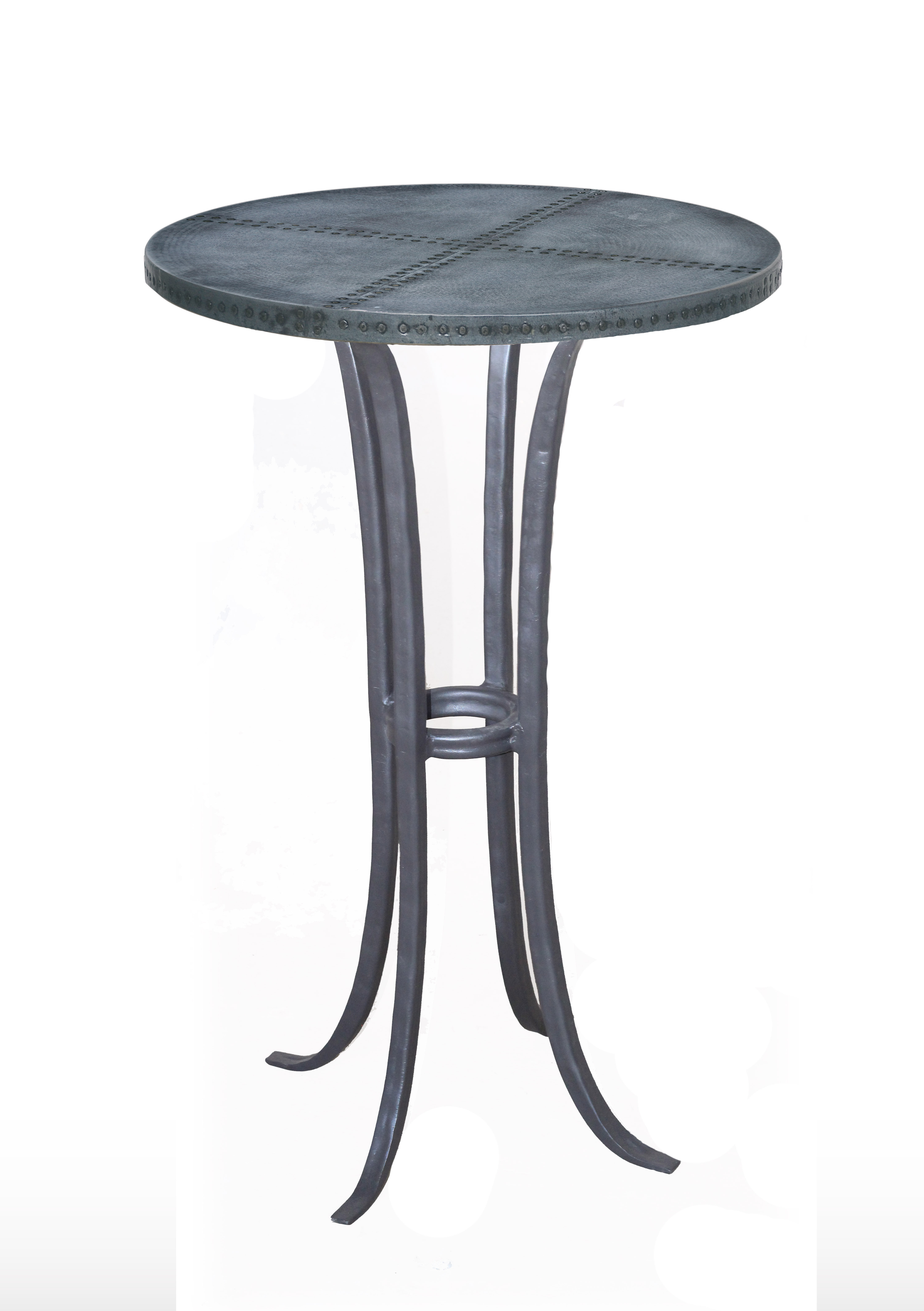 Williston Forge Round Metal Dining Table | Wayfair