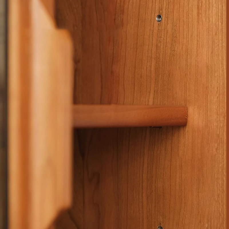 Orren Ellis 62.99" Wood color Rectangular Solid Wood Sideboard | Wayfair