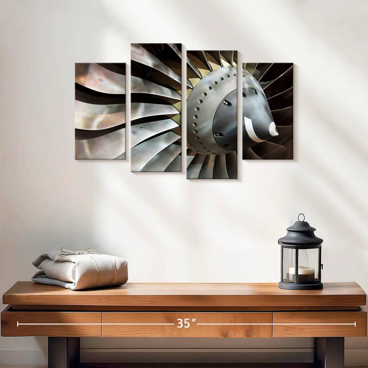 Ebern Designs Mehar Aircraft Turbo Engine | Wayfair