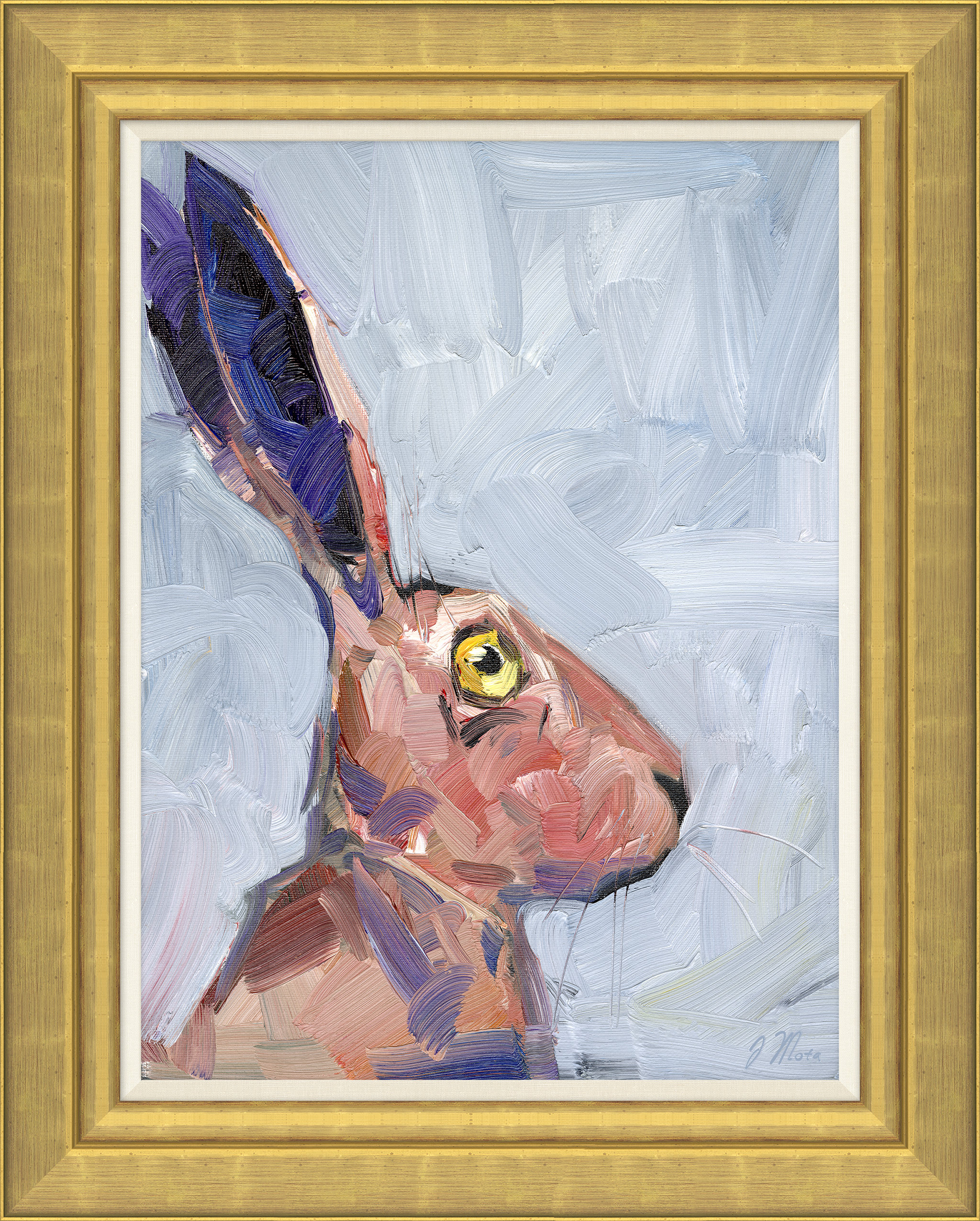 Soicher Marin Another Rabbit by Joseph Mota - Picture Frame Painting on ...