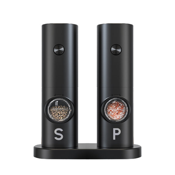 SolarEra Gravity Electric Salt And Pepper Grinder Set, Easy To Store ...
