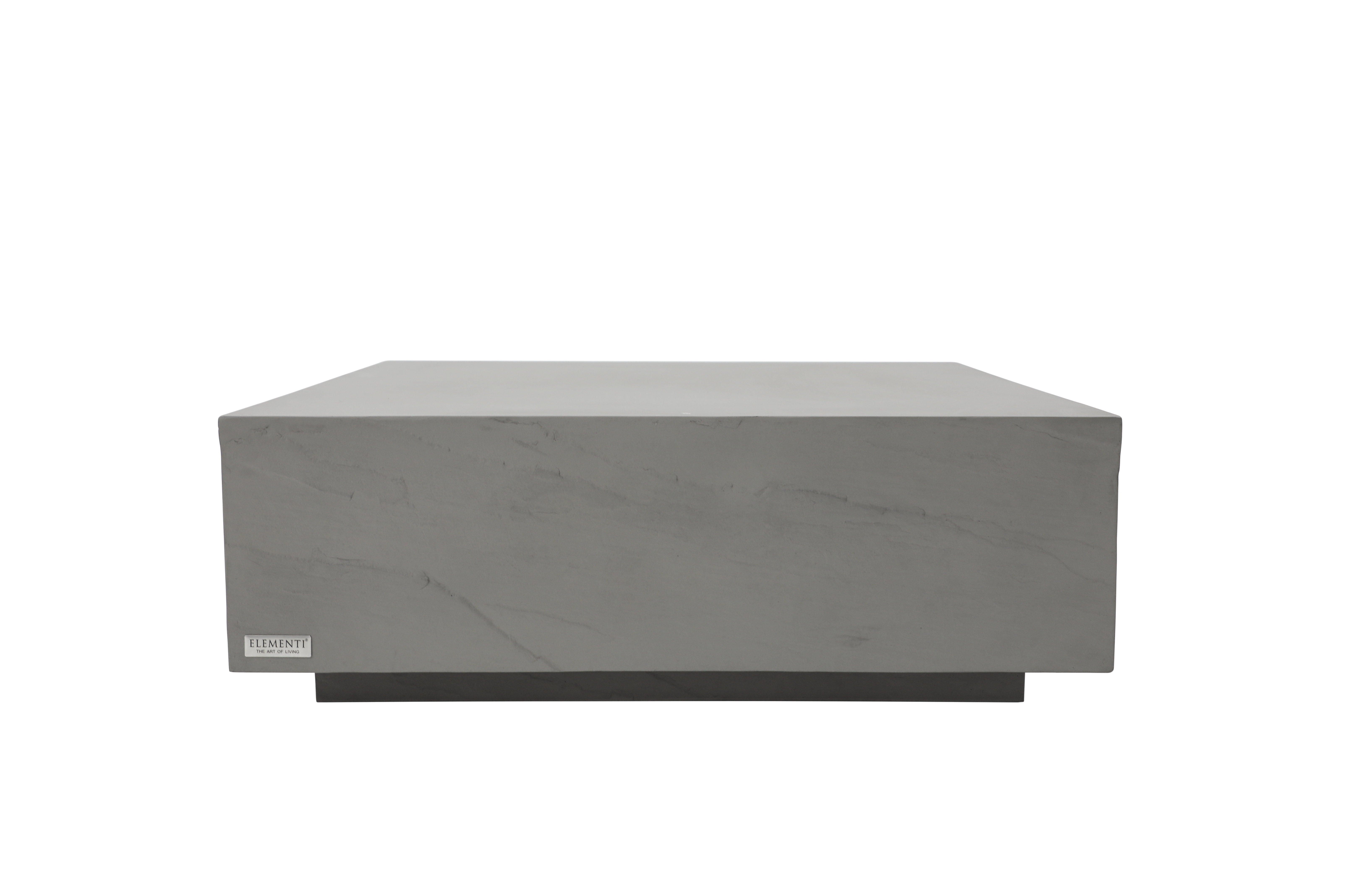 Elementi Colorad 40" Square Concrete Coffee Table Large - by Elementi ...