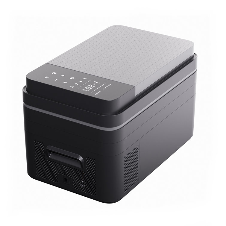 Symple Stuff 30L Portable Car Refrigerator with Phone Charging Ports ...