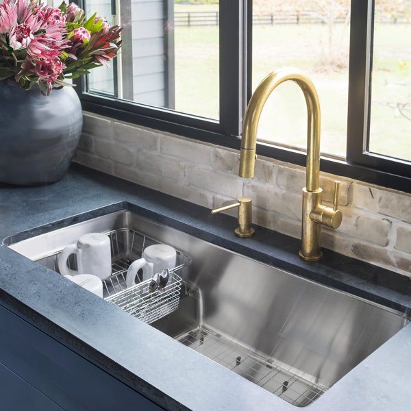 Nantucket Sinks x Studio Dearborn Pro Series Undermount Stainless Steel ...