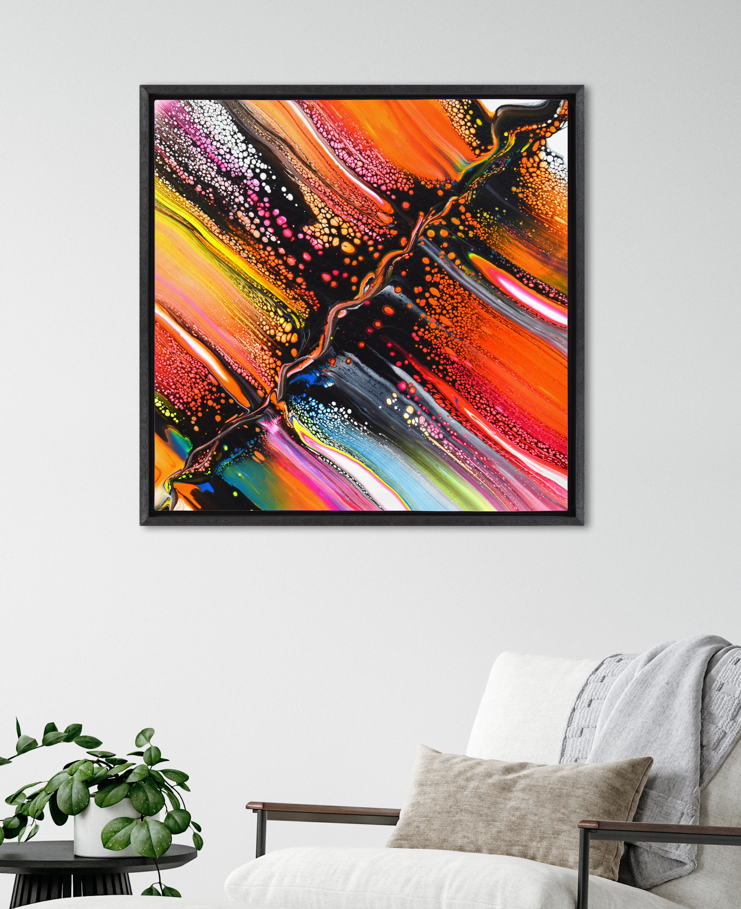 Beachcrest Home™ Shalyce Aloha Framed On Canvas | Wayfair