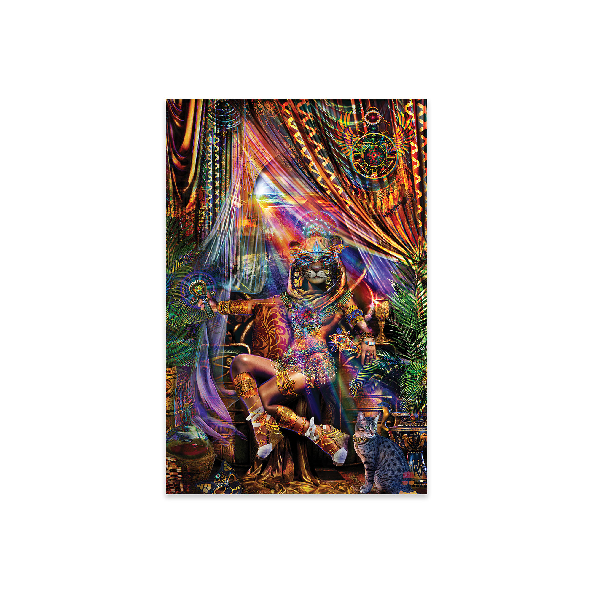 Trinx Bastet Print On Acrylic Glass - Wayfair Canada