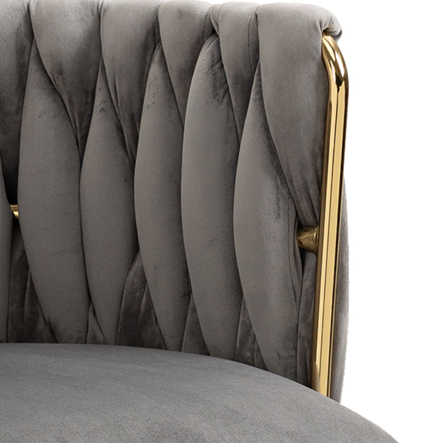 Mercer41 Gattuso 21.28'' Wide Velvet Barrel Chair - Wayfair Canada