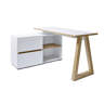 Brayden Studio Belfield C 140 L Shaped Writing Desk & Reviews | Wayfair ...