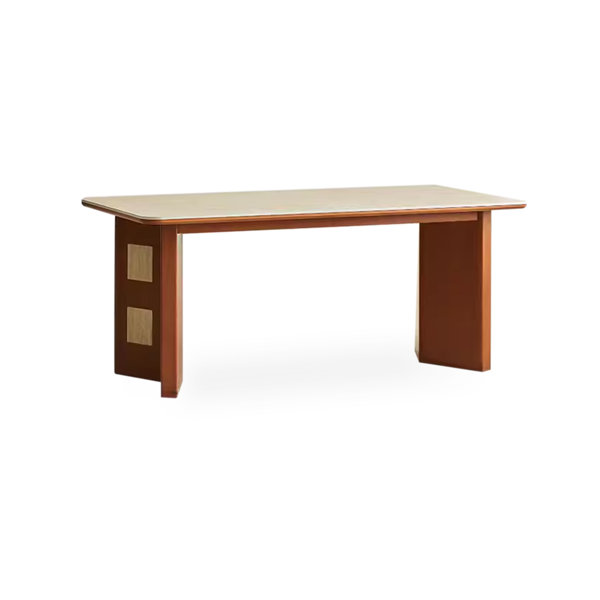 Dainty Table Solid Wood Base Dining Table | Wayfair