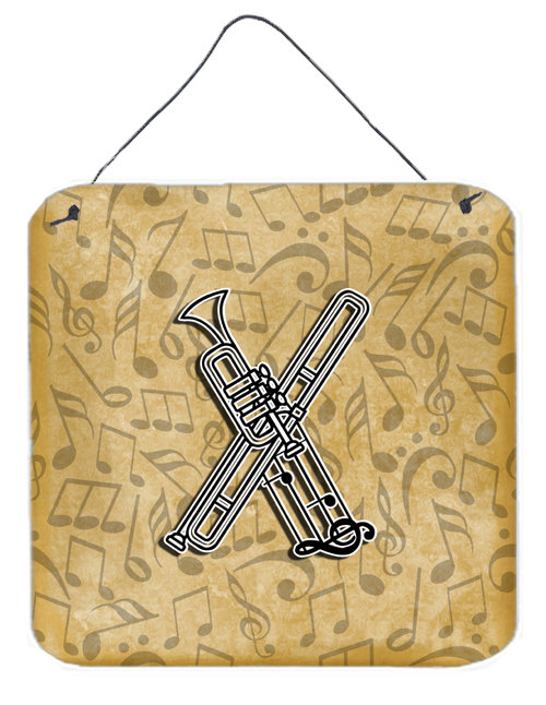 Caroline's Treasures Musical Instrument Alphabet by Denny Knight ...