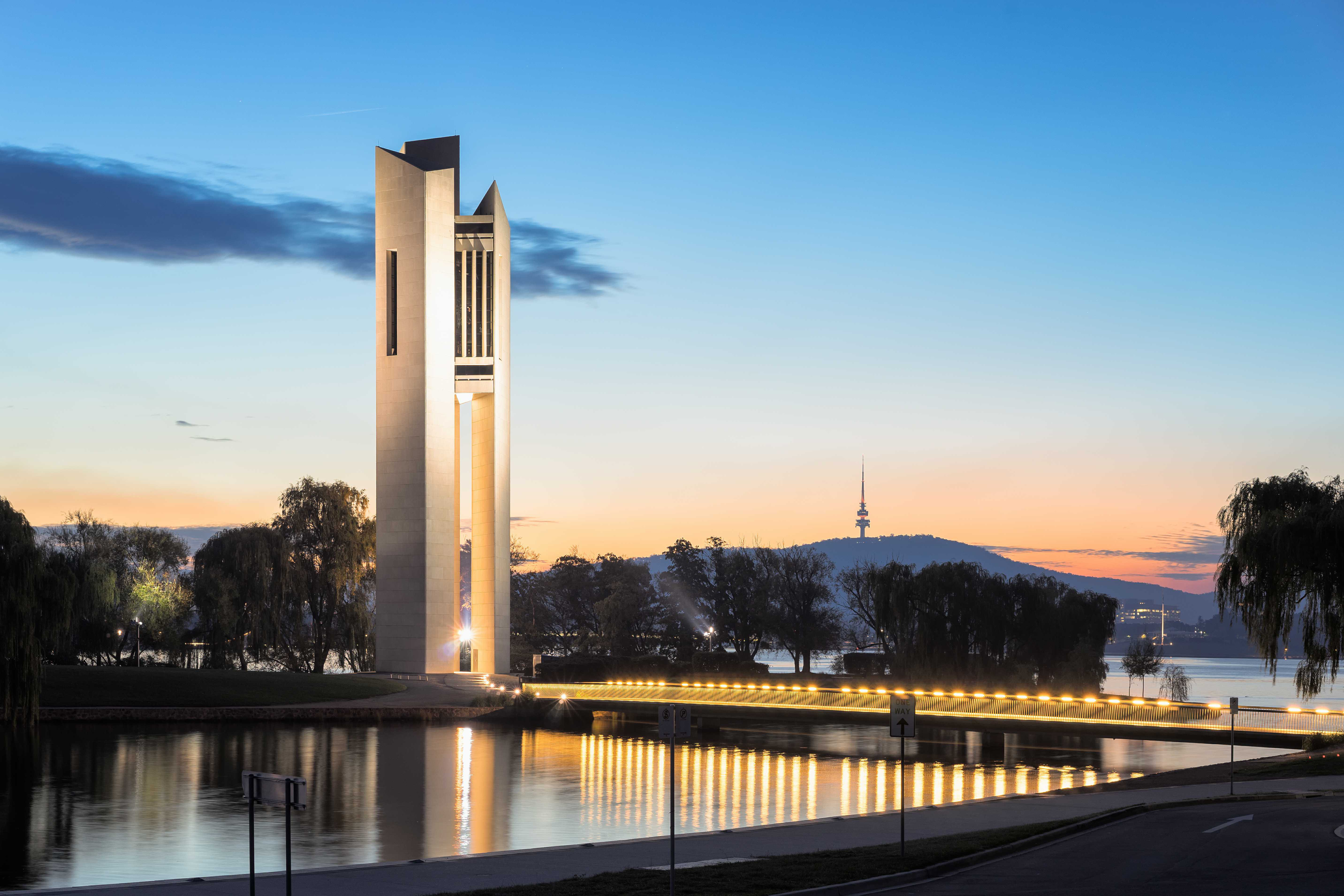 Ebern Designs Australian National Carillon by Logeeker - Wrapped Canvas ...