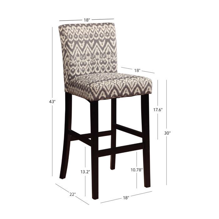 Union Rustic Barahona 30" Bar Stool & Reviews | Wayfair