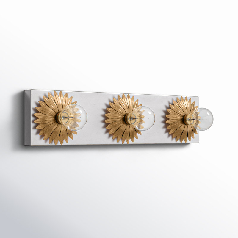 Kelly Clarkson Home Bridget 3-Light Dimmable Bathroom Bar Light Fixture ...