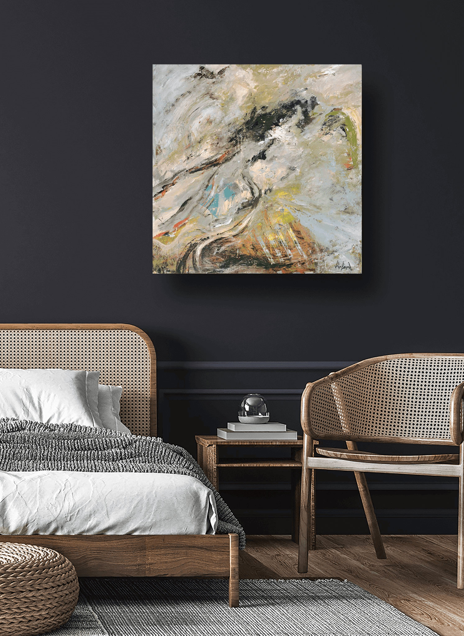 John Beard Collection Horsehead by John Beard - Artist Enhanced Canvas ...