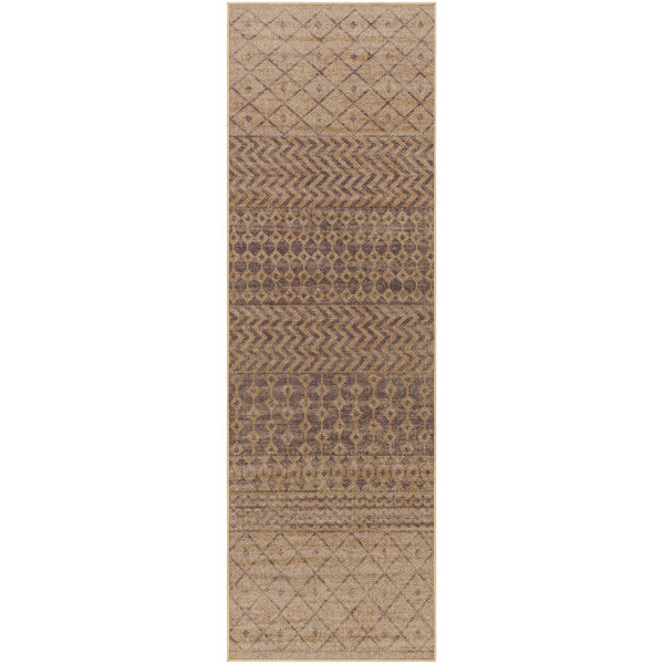 Union Rustic Elizabeth Moroccan Tan Area Rug | Wayfair