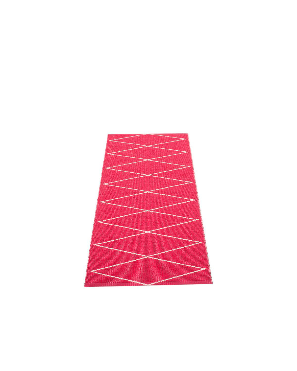 Pappelina Max Cherry/White Runner Area Rug | Perigold