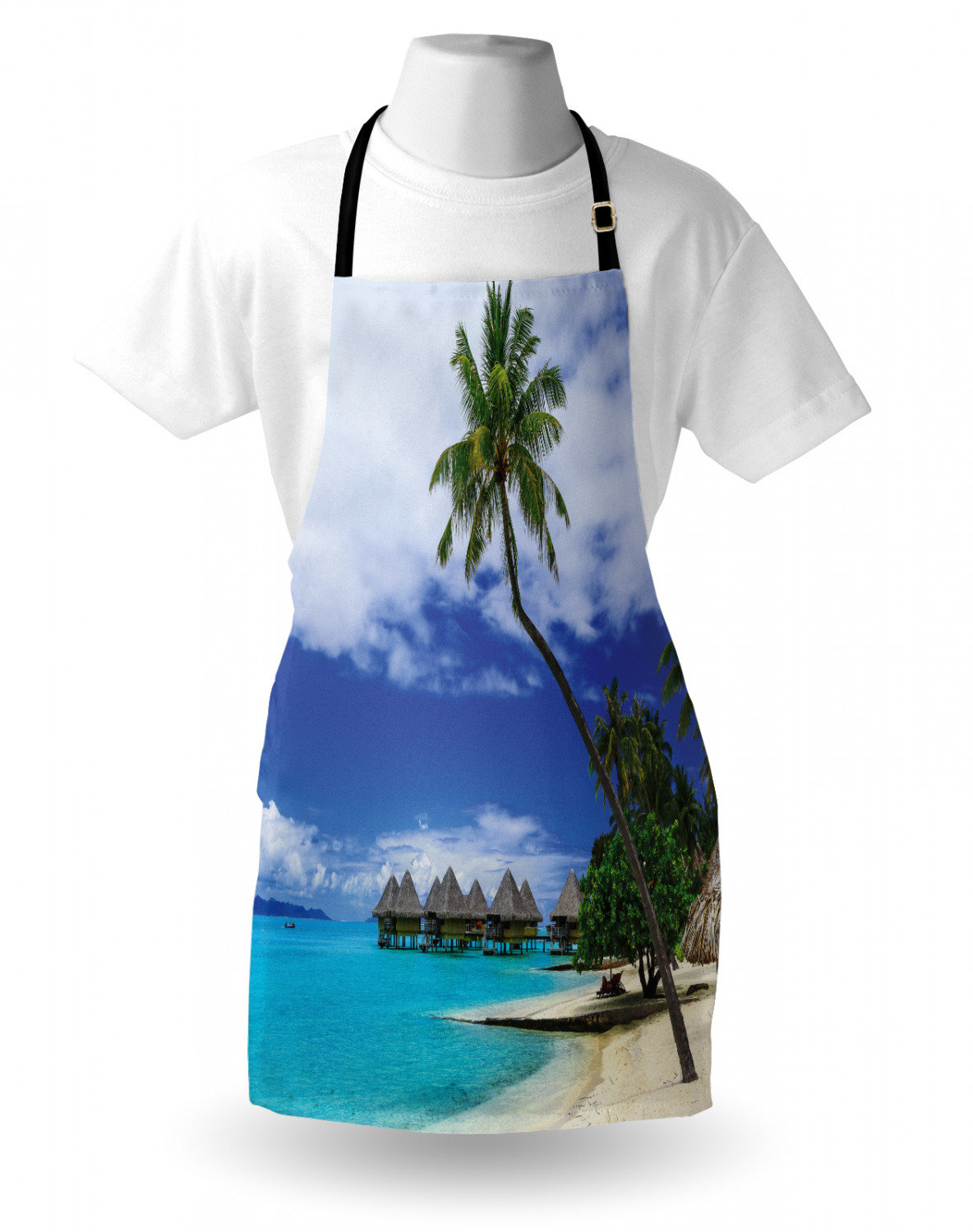 East Urban Home Bora Bora Island Apron | Wayfair