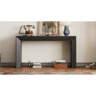 Latitude Run® Versatile Mirod Elegant Console Table with Fireplace ...
