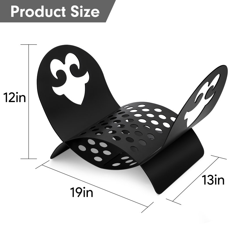 Fleur De Lis Living Nichole Fireplace Log Holder Firewood Basket ...